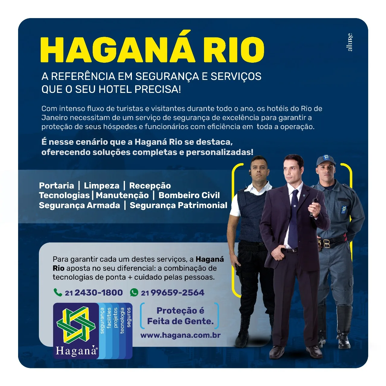 Segurança e limpeza em hotéis: diferenciais da operação da Haganá Rio ...